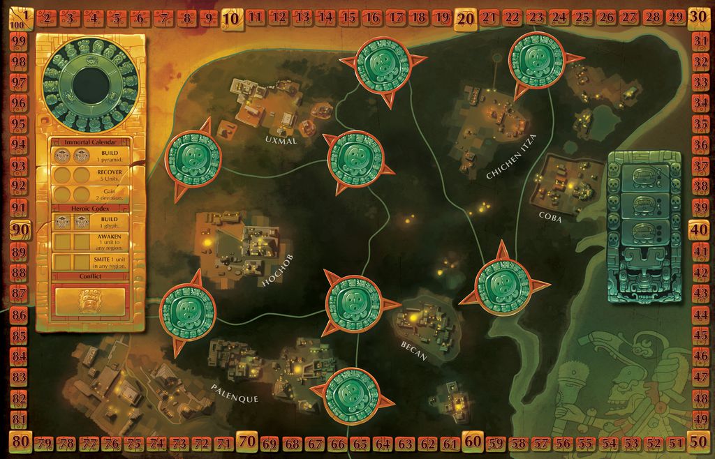 El primer juego de mesa de la cultura Maya - (MEZO)